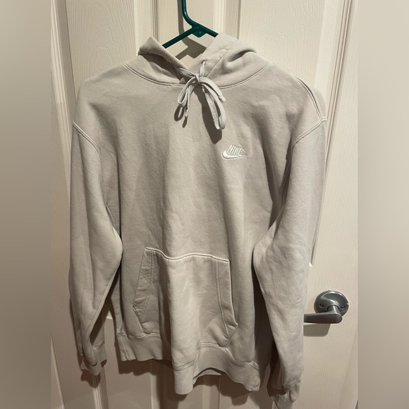 Nike | Shirts | Mens Cream Colored Hoodie Size Small | Poshmark